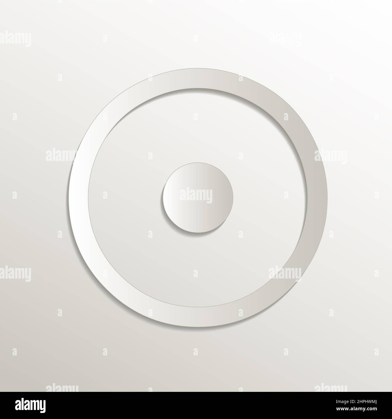 Sun symbol, planets symbols icon, card paper 3D natural raster Stock ...