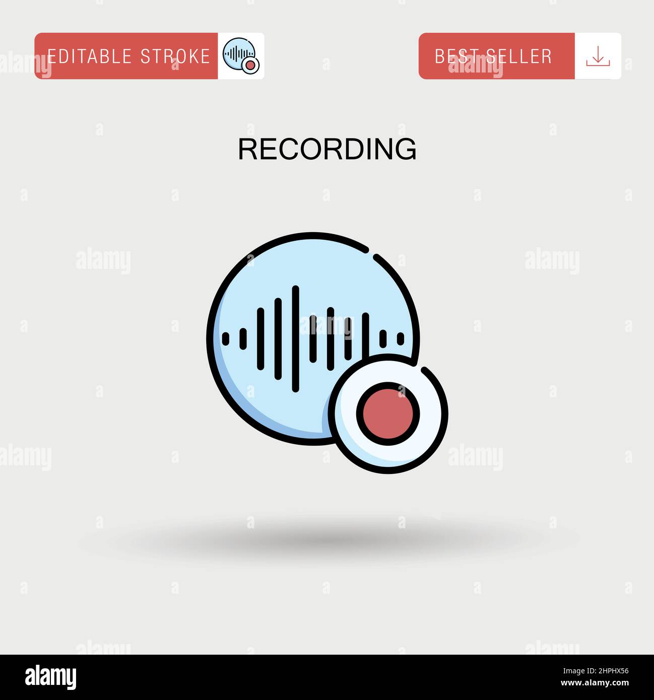 Recording studio music equipment computer Stock Vector Images - Alamy