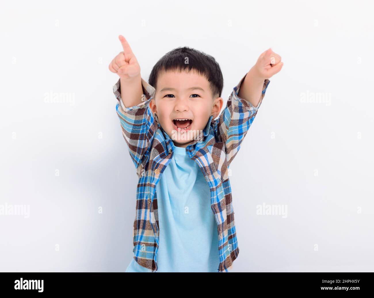Boy child pointing forward asian hi-res stock photography and images ...