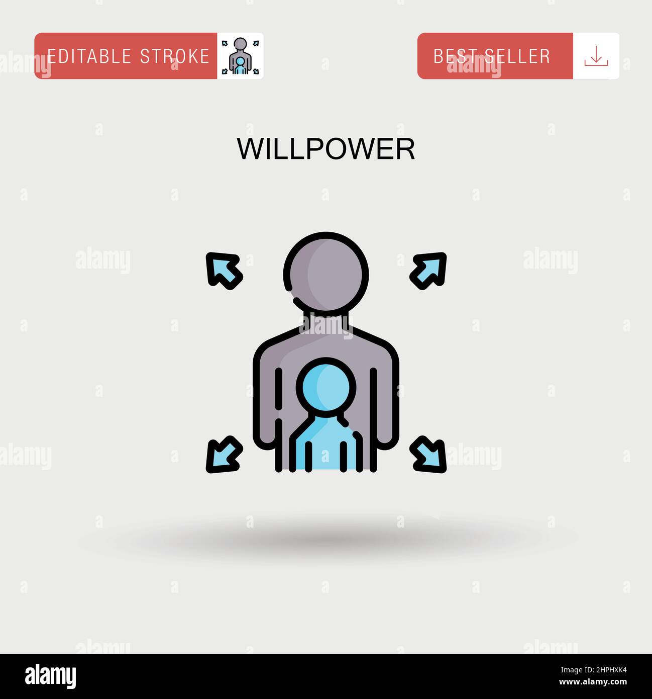 Willpower Stock Vector Images - Alamy