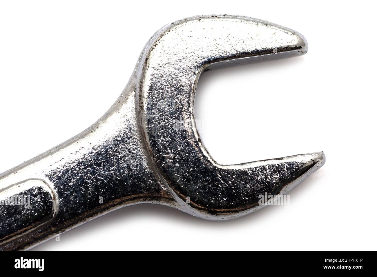 Close up of wrenches isolated on white background Stock Photo - Alamy