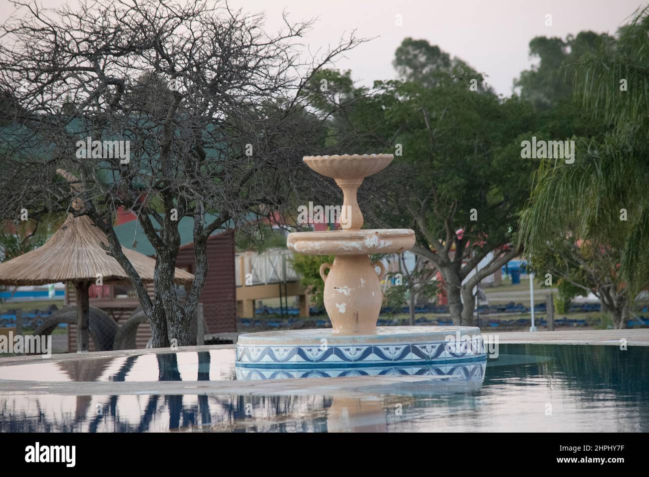 water source in the Federation hot springs Stock Photo - Alamy