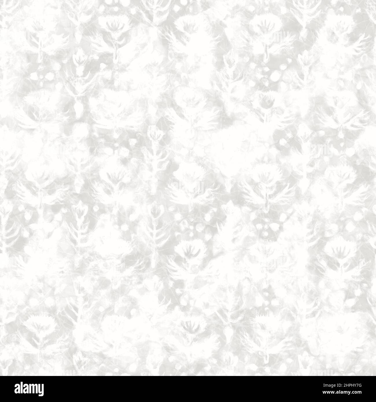 White on white mottled rice paper texture with patterned inclusions ...