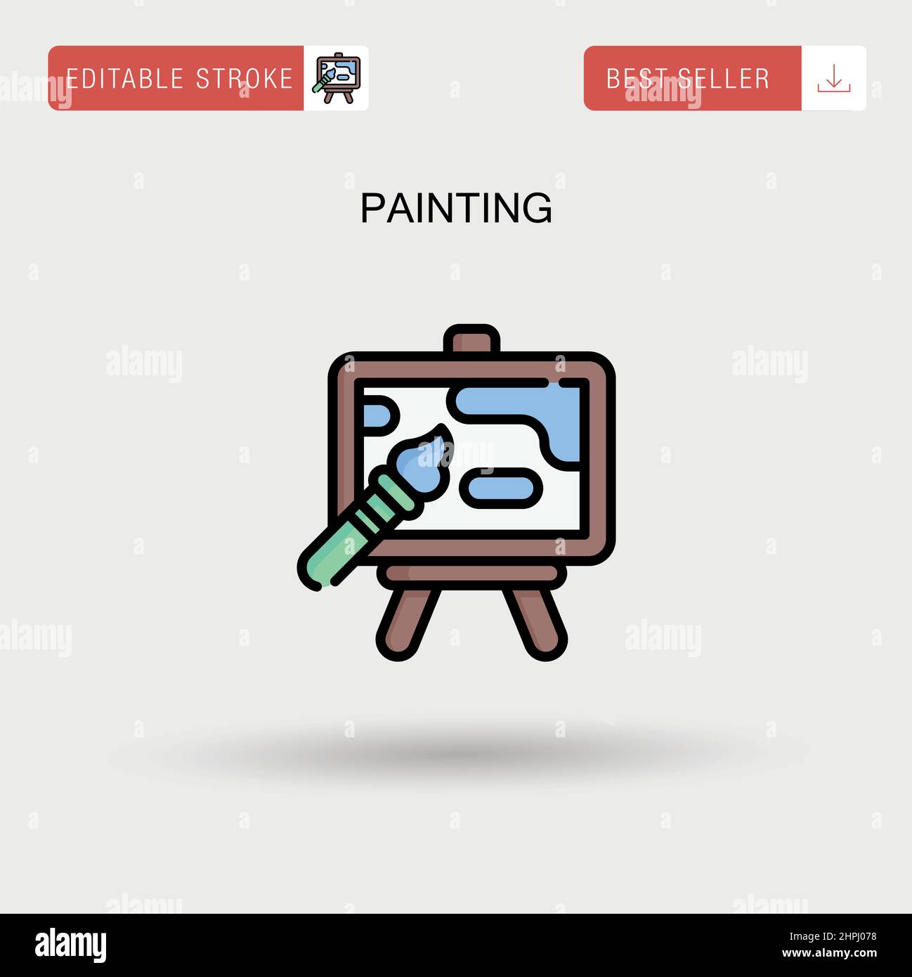 Modern art paintings Stock Vector Images - Alamy