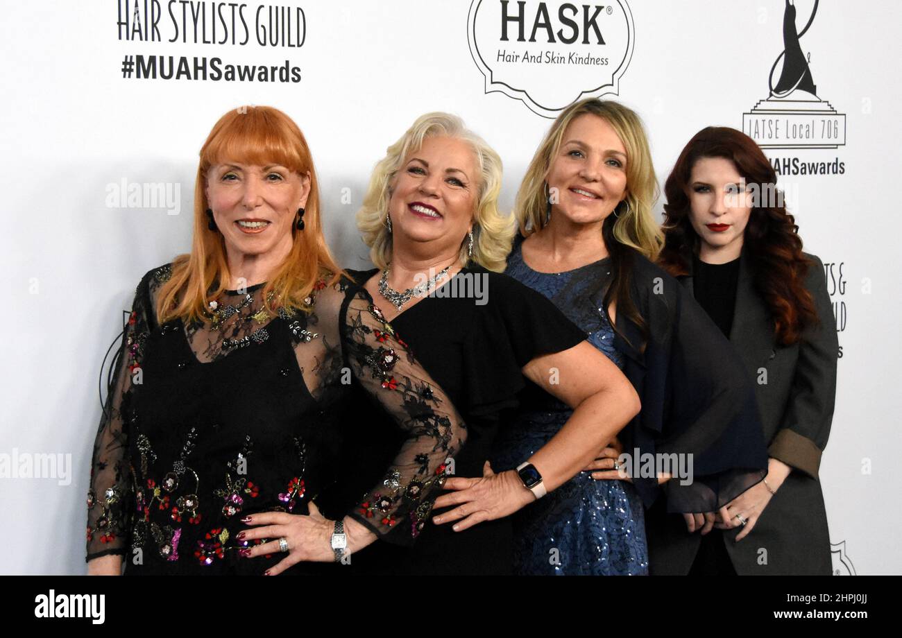 Beverly Hills, California, USA 19th February 2022 Gail Ryan, Jani ...