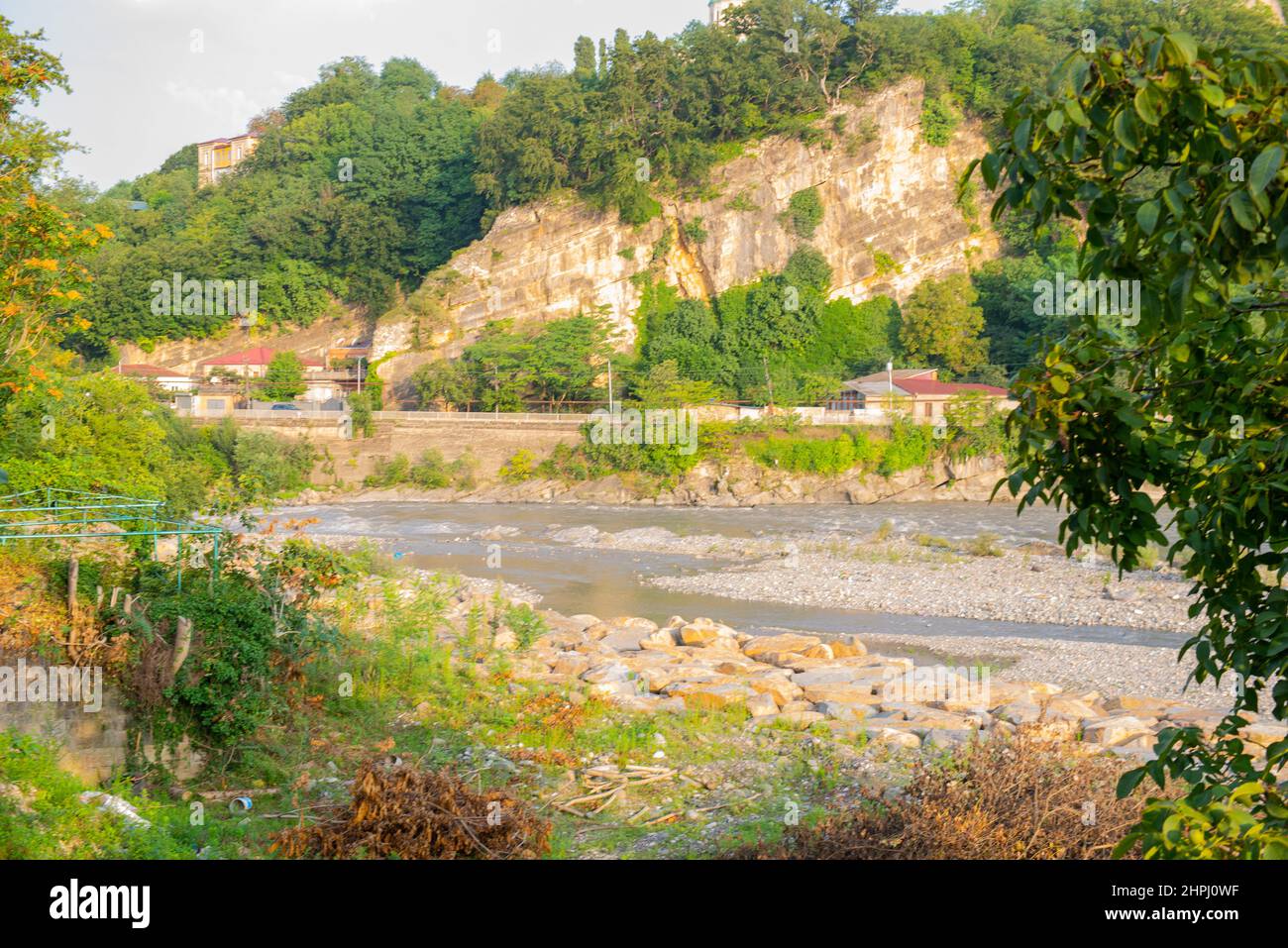 Panorama beautiful river in canyon hi-res stock photography and images ...