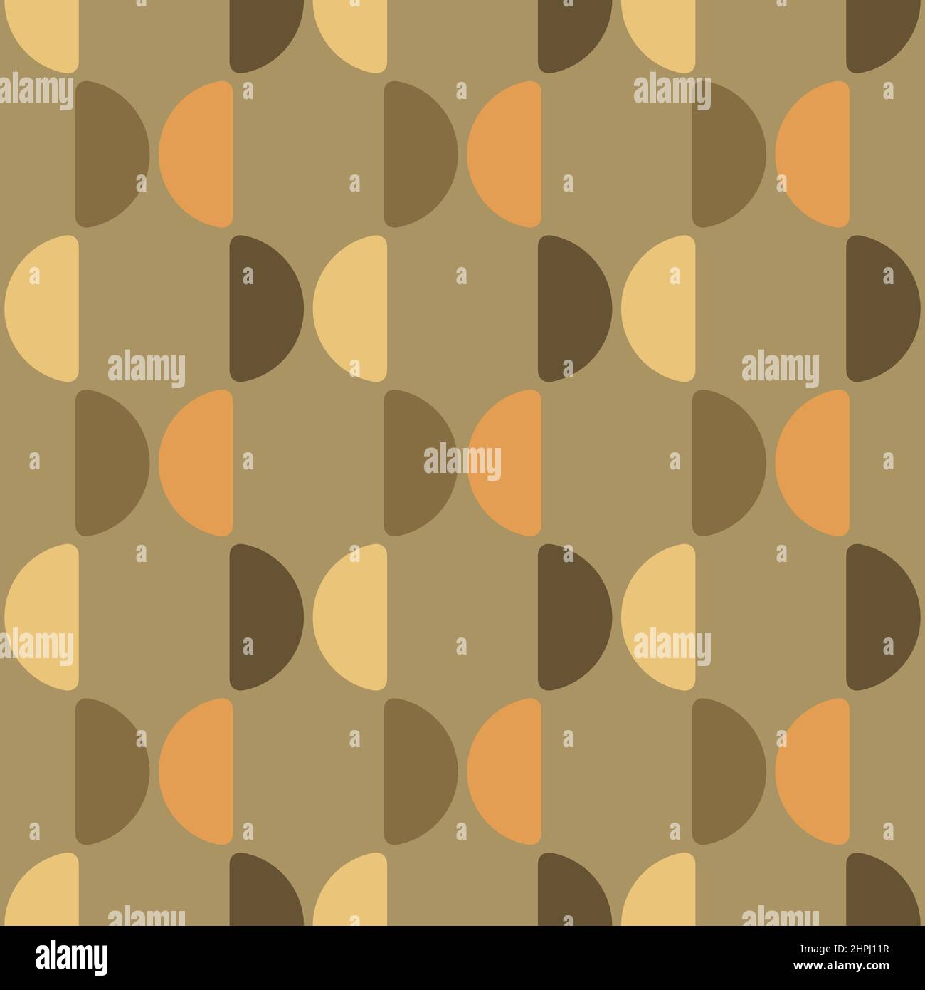 Simple semicircular geometric shapes will decorate any surface or thing ...