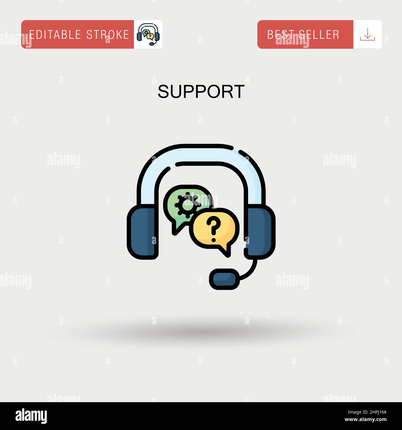 Work support Stock Vector Images - Alamy