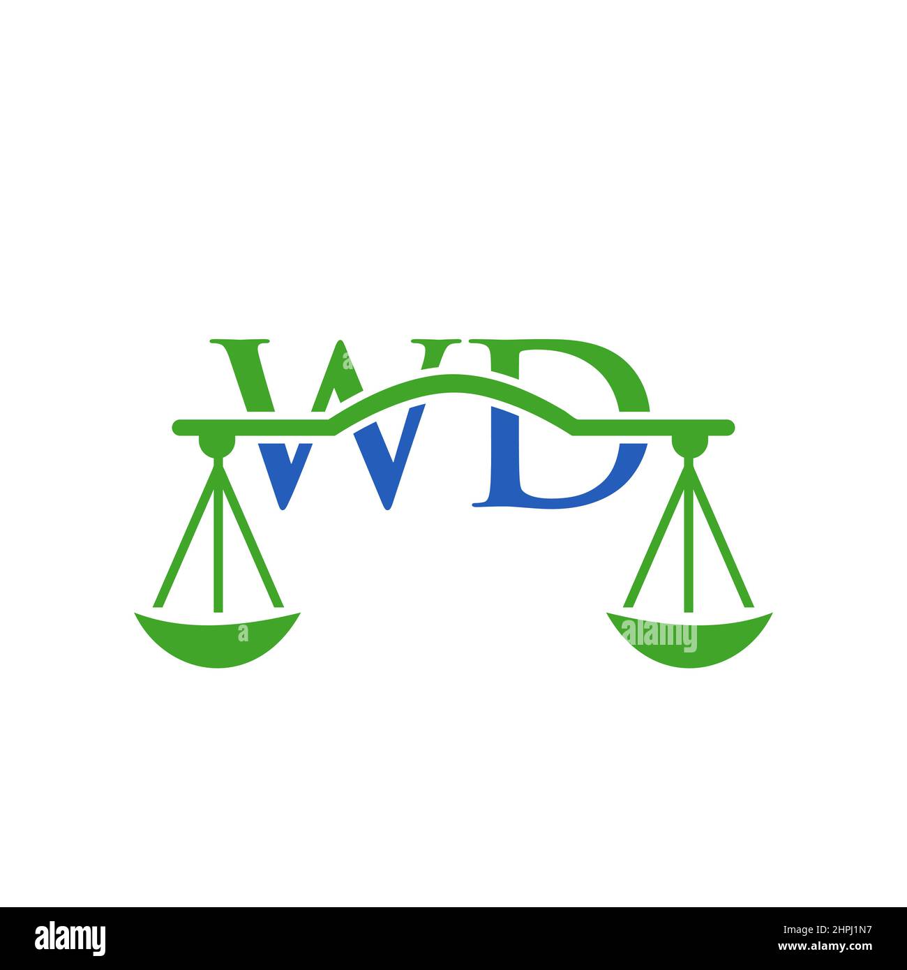 Letter wd logo hi-res stock photography and images - Alamy