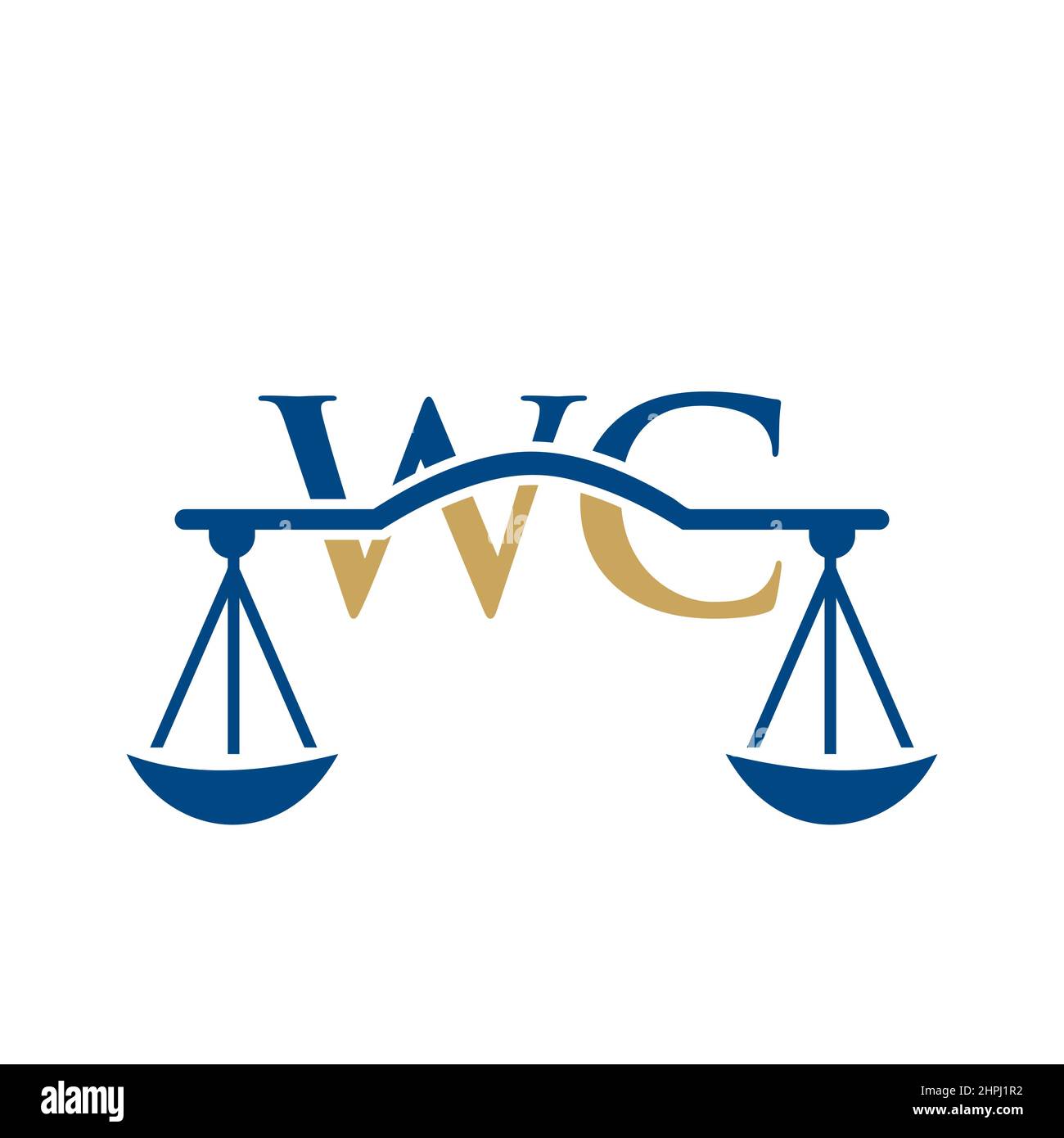 Wc logo design hi-res stock photography and images - Alamy