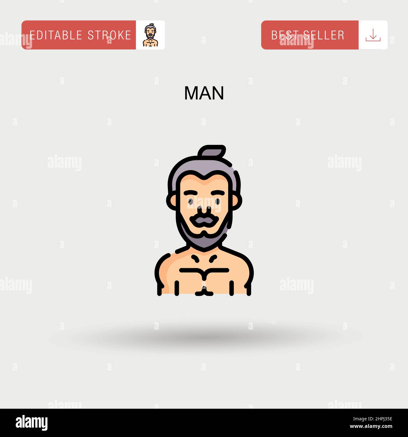 Handsome man beach Stock Vector Images - Alamy