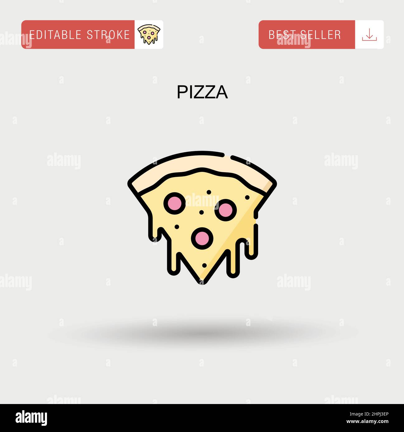 Traditional italian pizza background Stock Vector Images - Alamy