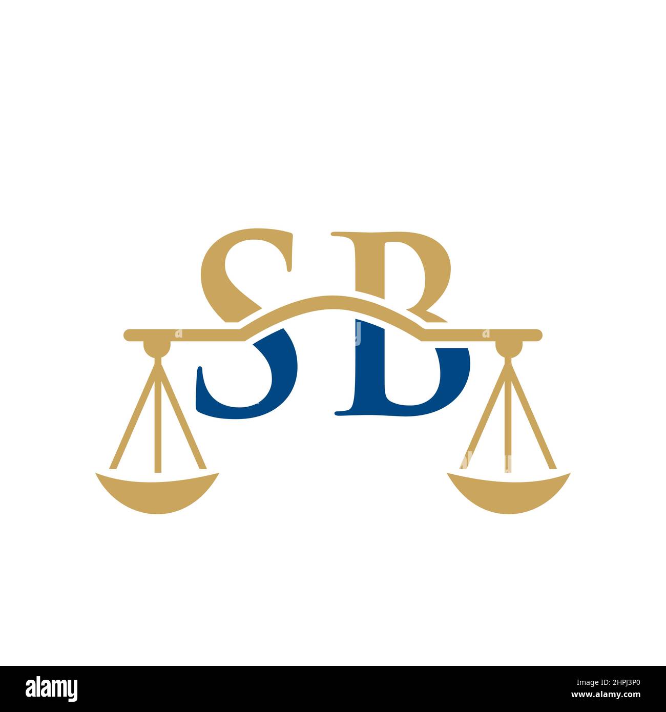 Law Firm Letter SB Logo Design. Lawyer, Law Attorney Lawyer Service ...