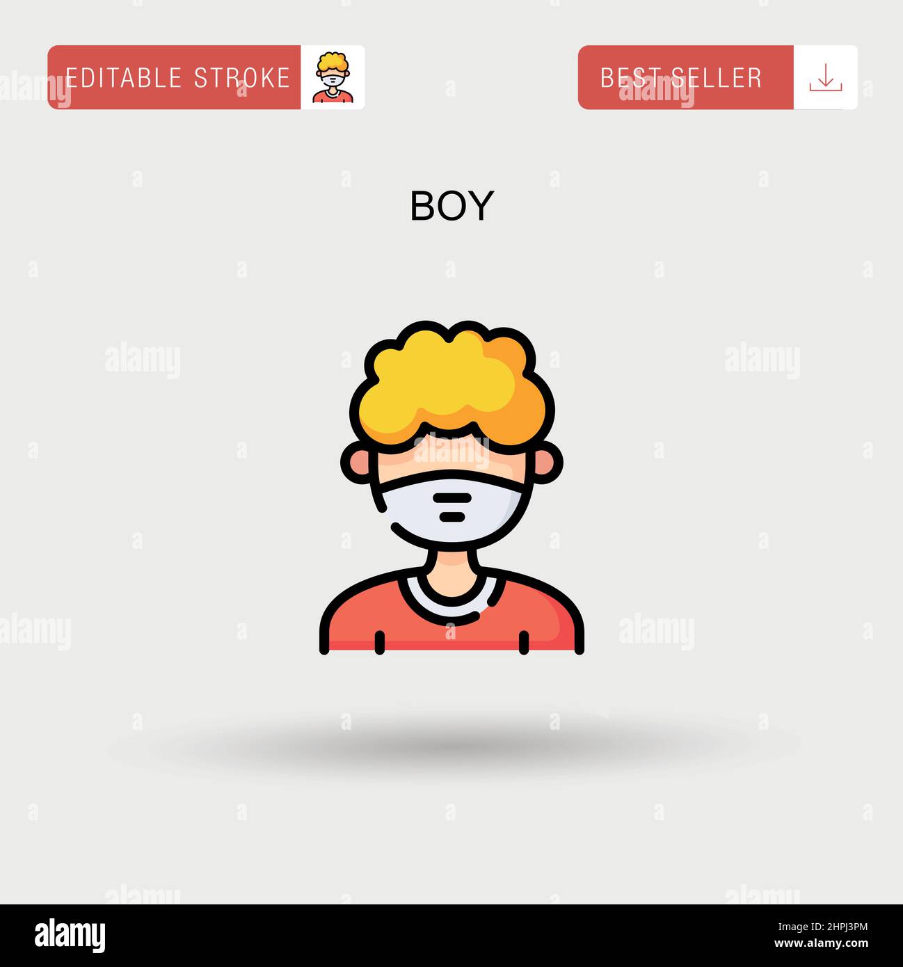 Boy template Stock Vector Images - Alamy