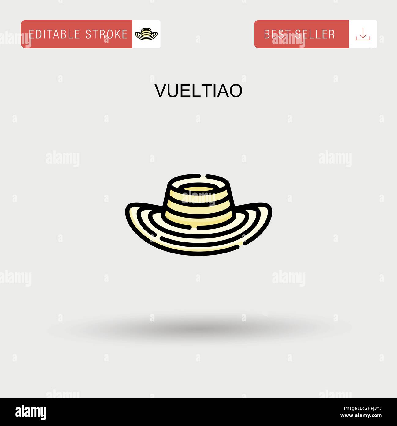 Sombrero vueltiao traditional hat hi-res stock photography and images ...