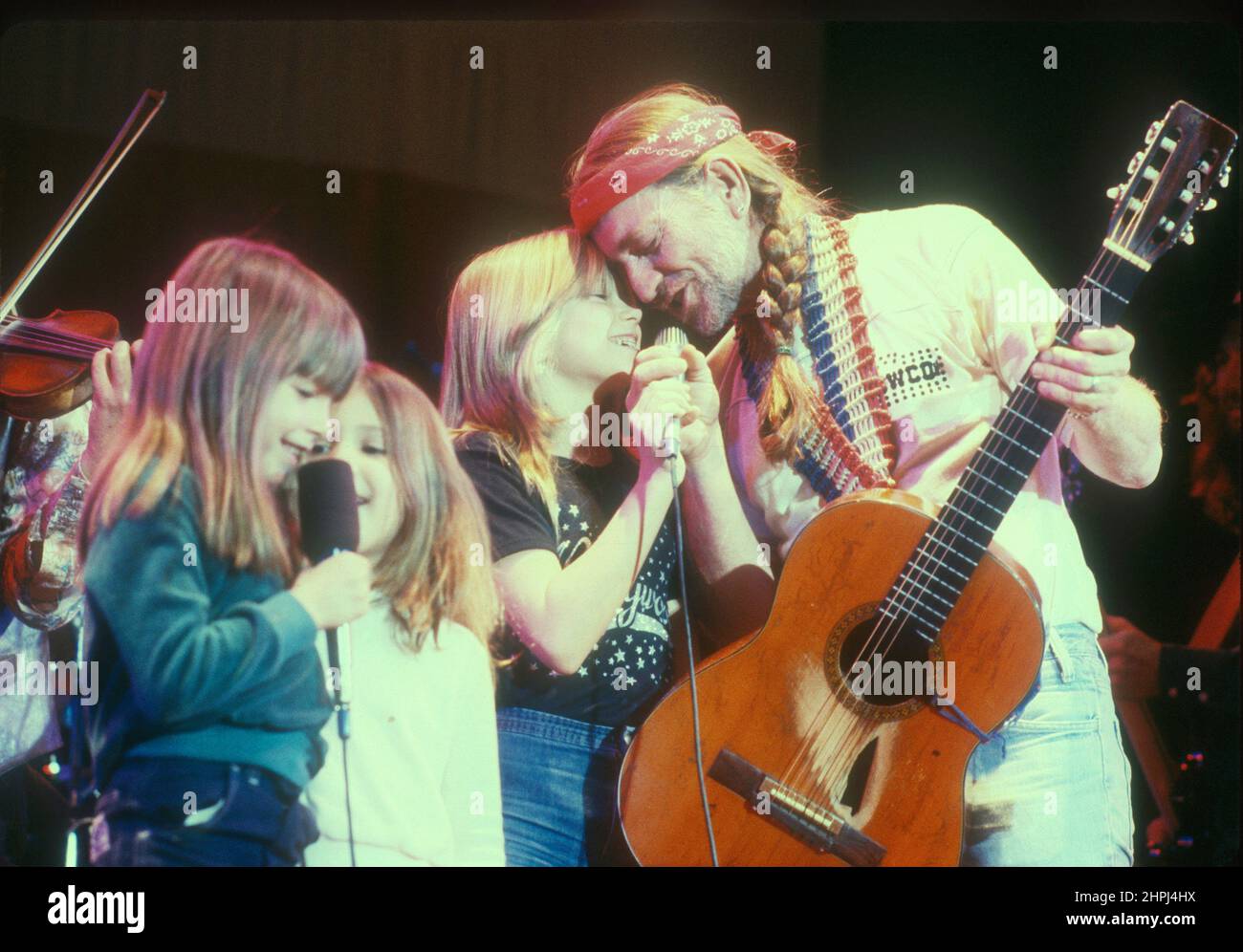 WILLIE NELSON LIVE in concert in 1980- Credit: Jeffrey Mayer / Rock Negatives / MediaPunch Stock ...