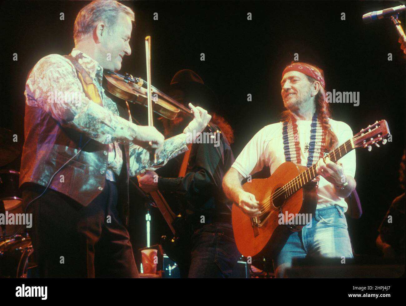 WILLIE NELSON LIVE in concert in 1980- Credit: Jeffrey Mayer / Rock ...