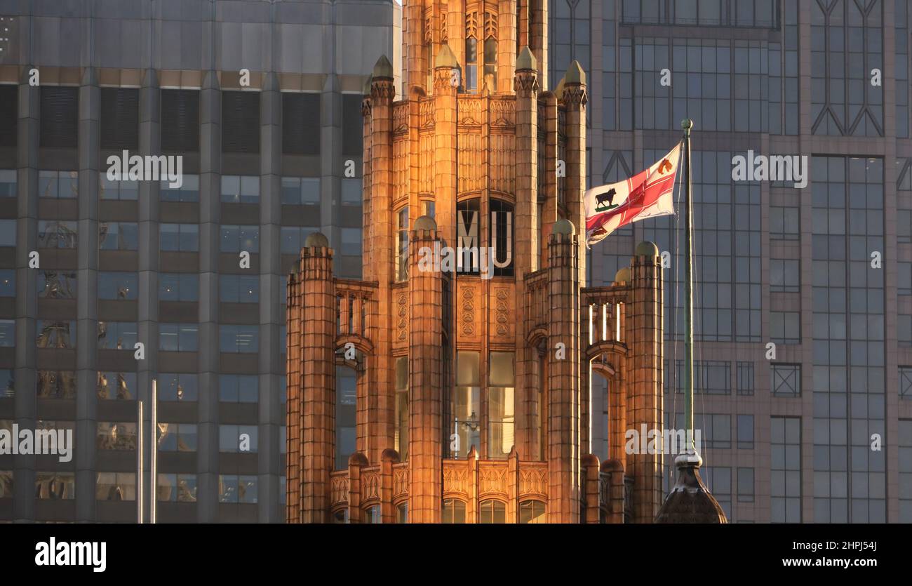 Melbourne Australia: The historic Manchester Unity building in ...