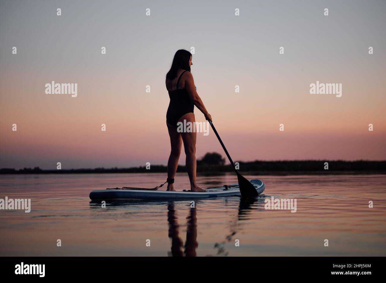 Middle aged woman in swimsuit hi-res stock photography and images - Alamy