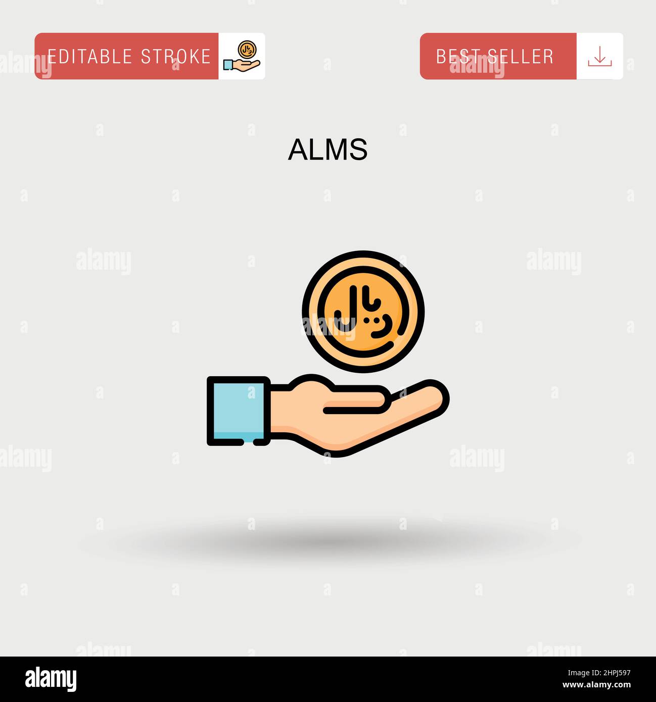 Buddhism alms Stock Vector Images - Alamy