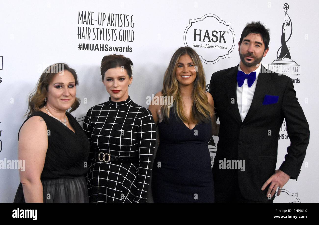 Beverly Hills, California, USA 19th February 2022 Tiphanie Baum ...