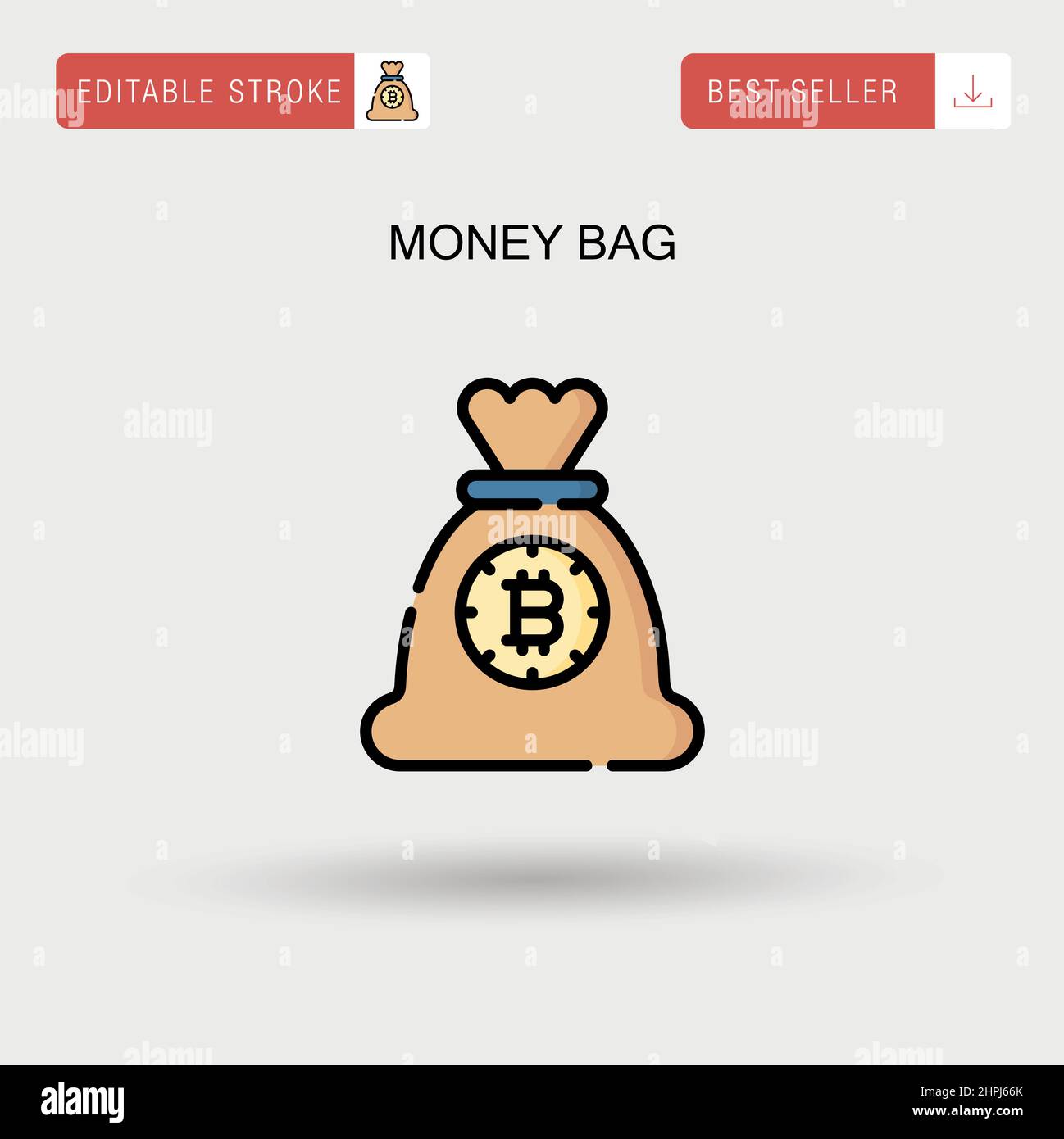 Money bag dollar Stock Vector Images - Alamy