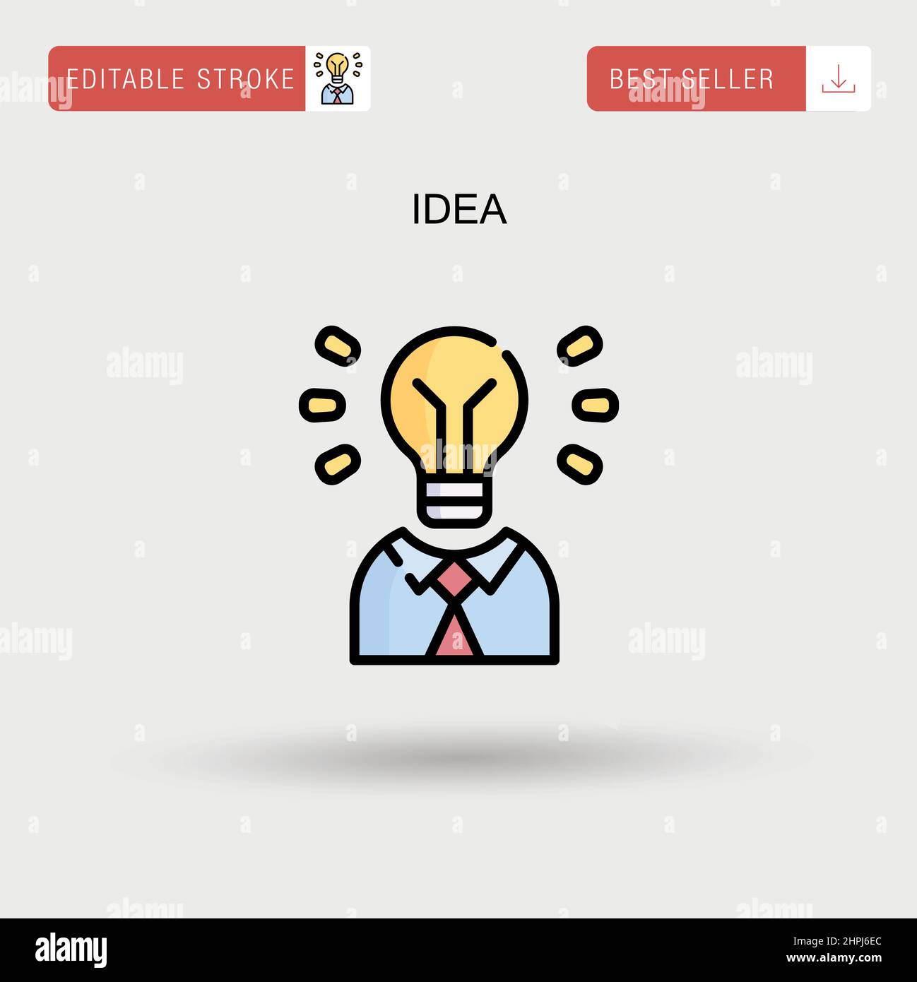 Idea simple Stock Vector Images - Alamy