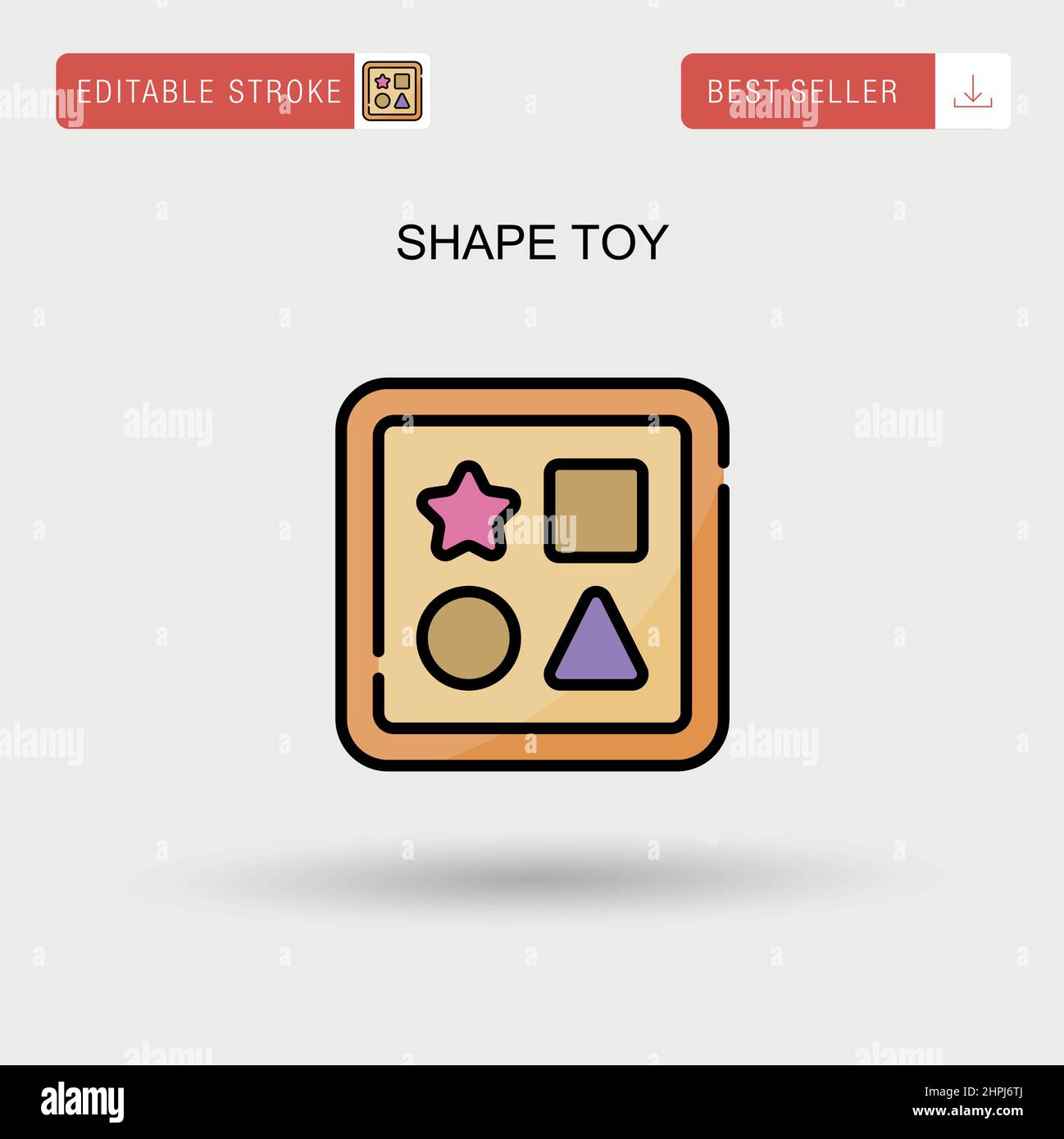 Square shape for kids hi-res stock photography and images - Alamy