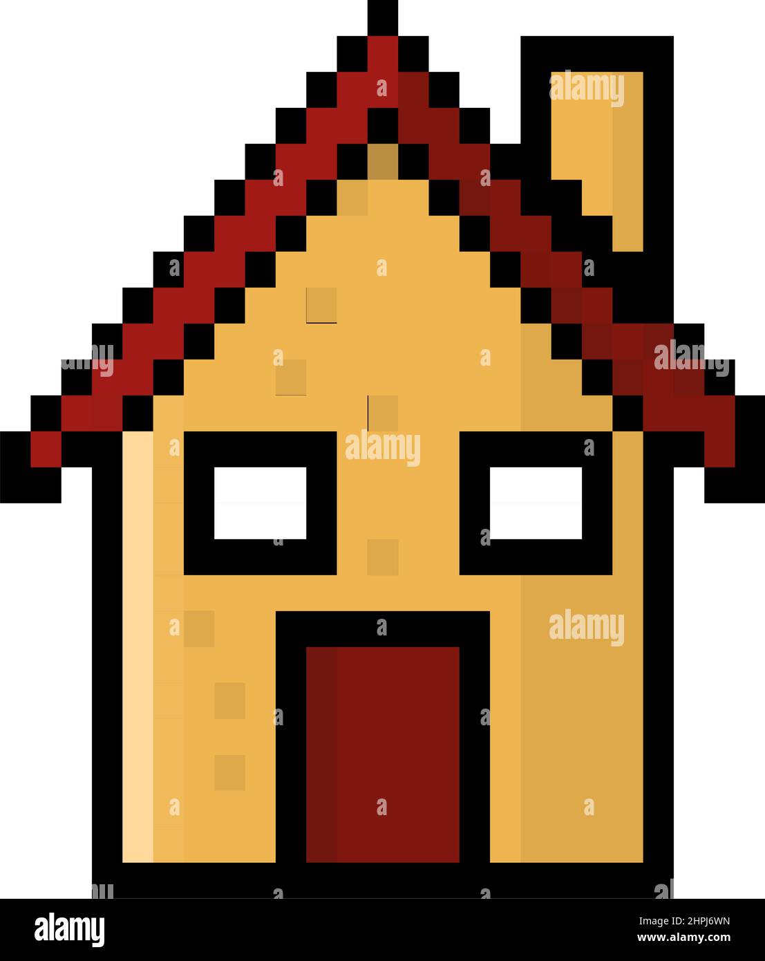 house pixel icon Stock Vector Image & Art - Alamy