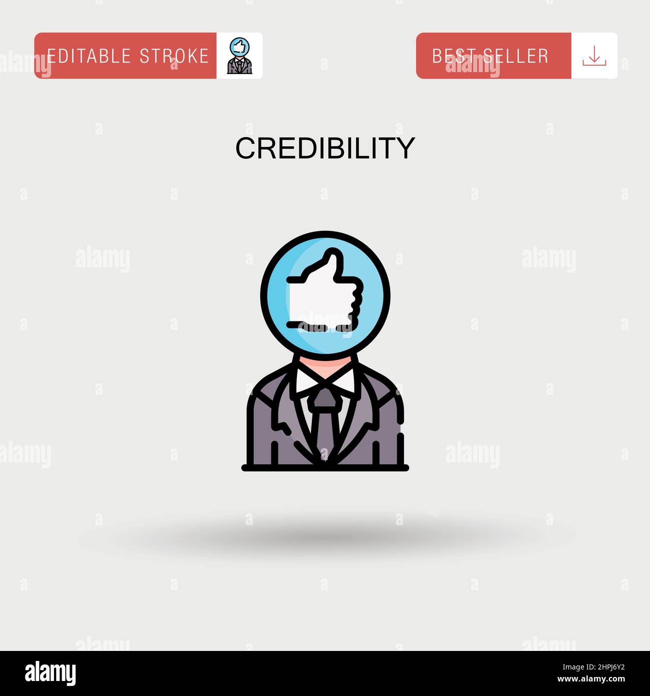 Honesty icon hi-res stock photography and images - Alamy