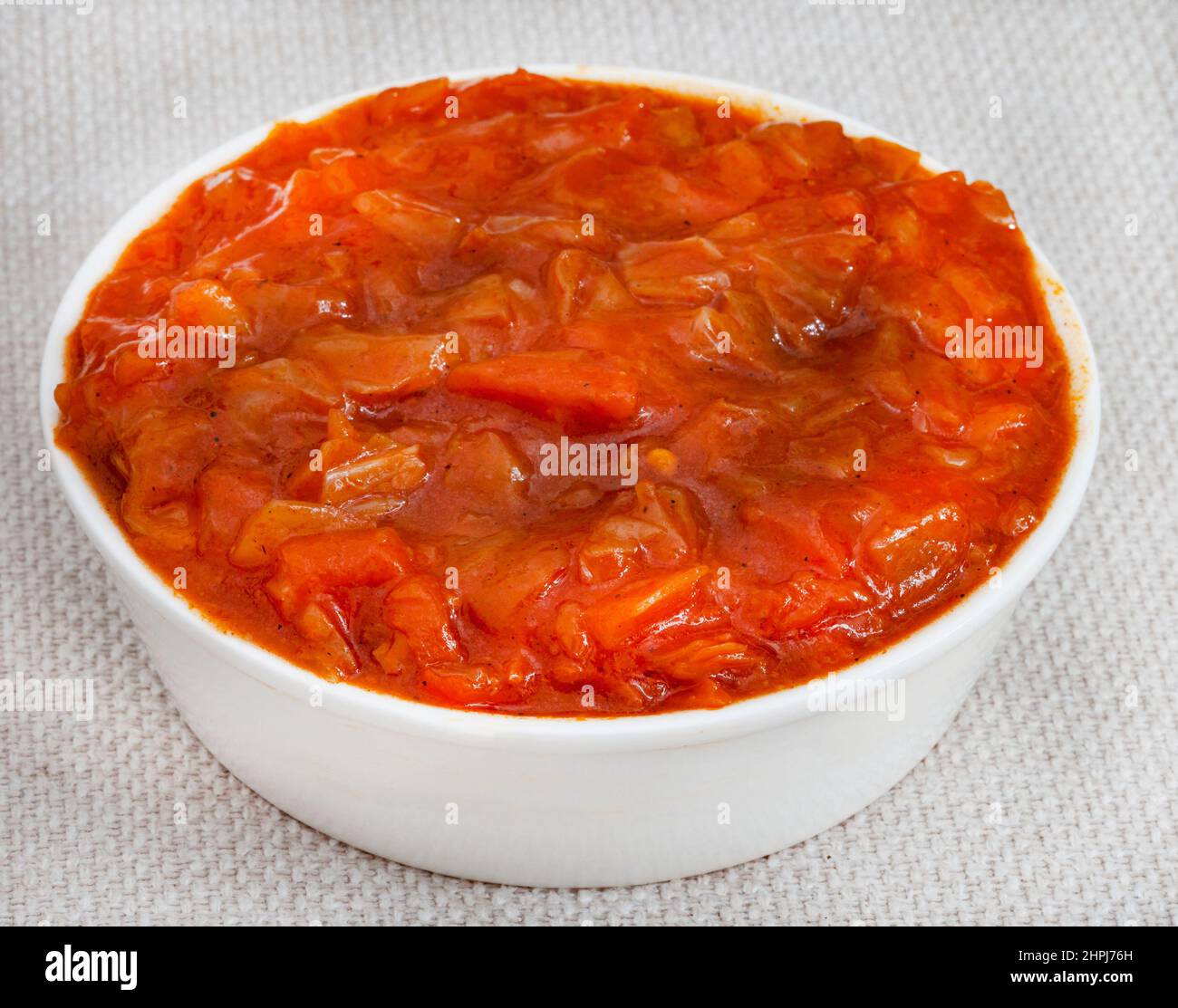 South African vegetable relish or side dish called Chakalaka ...