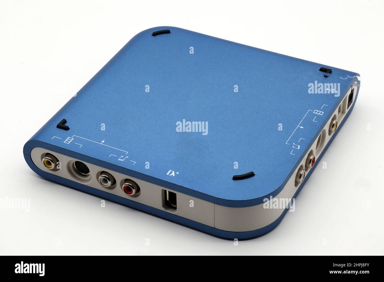 Analog to Digital Converter Movie Box. Vintage Technology from the 90s ...