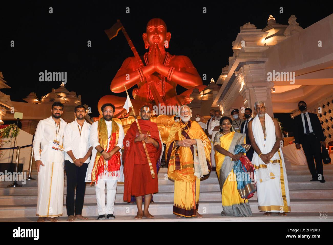 Ramanuja Statue of Equality dedication, Chinna Jeeyar Swamy with ...