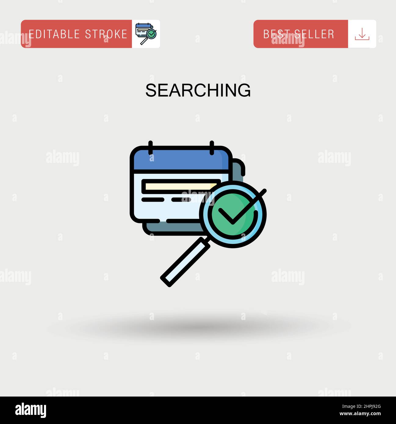 Website searching data Stock Vector Images - Alamy