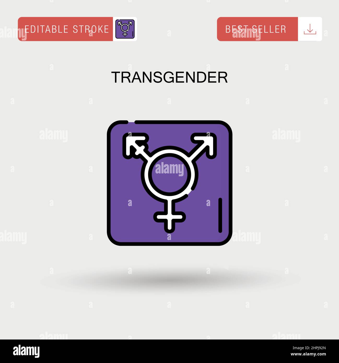Transgender Simple vector icon Stock Vector Image & Art - Alamy