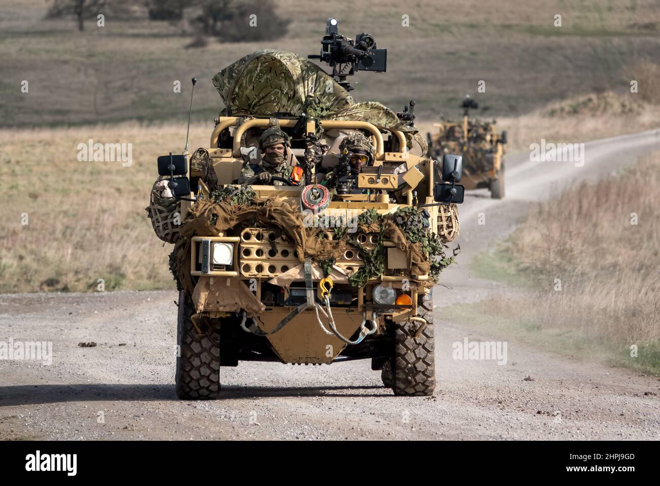 british army Supacat Jackal 4x4 rapid assault, fire support and ...