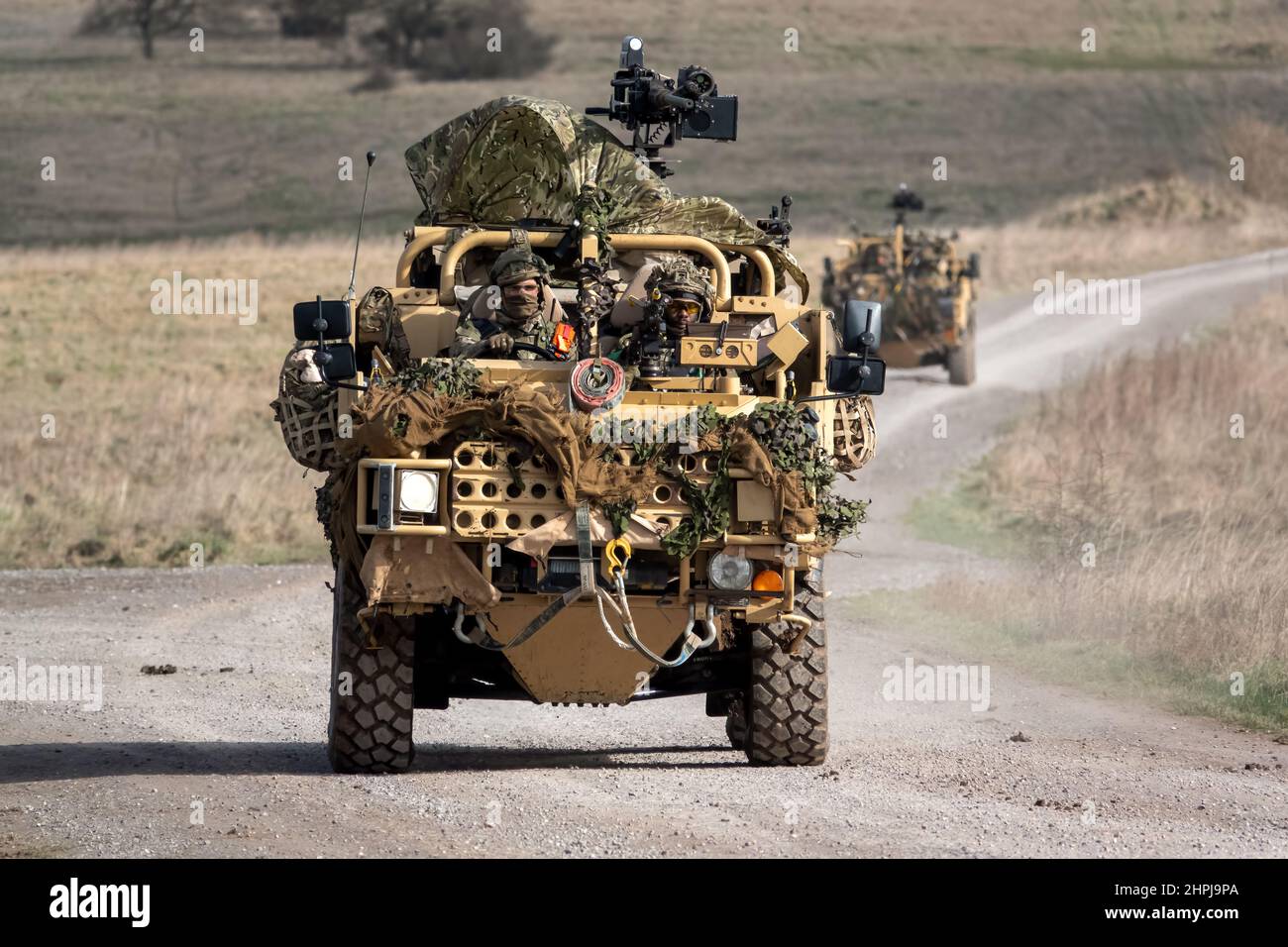 british army Supacat Jackal 4x4 rapid assault, fire support and ...