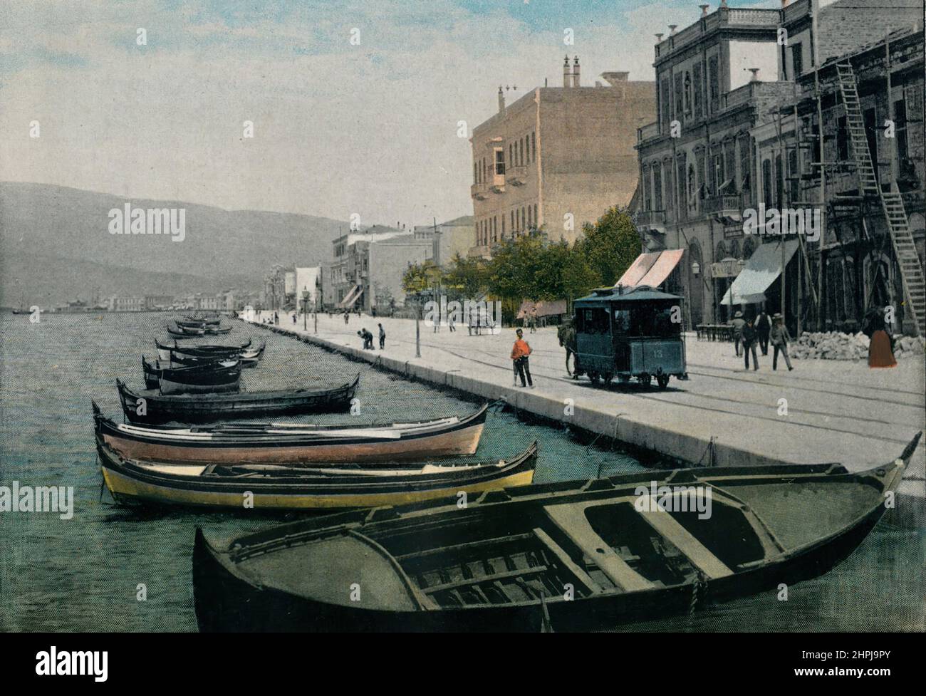 SMYRNE.LE PORT Autour Du Monde Turquie II 1895 - 1900 (Smyrna) - 19 th ...