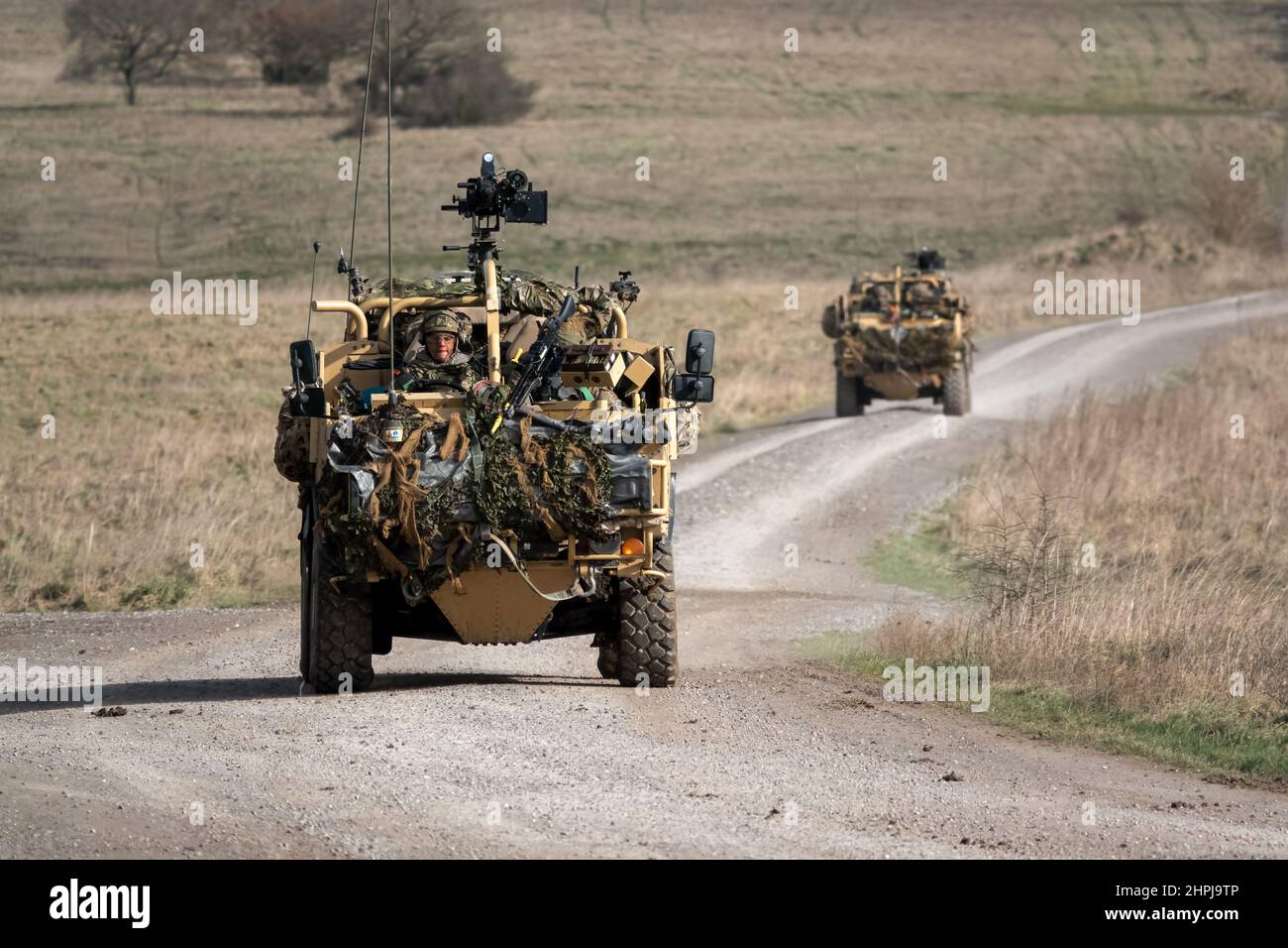 british army Supacat Jackal 4x4 rapid assault, fire support and ...