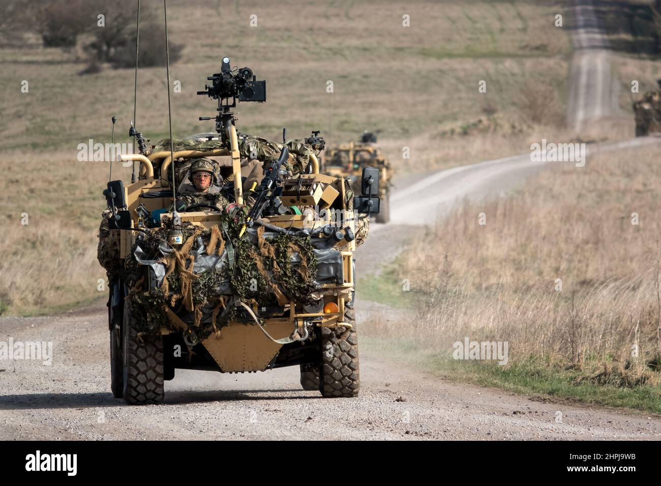 british army Supacat Jackal 4x4 rapid assault, fire support and ...