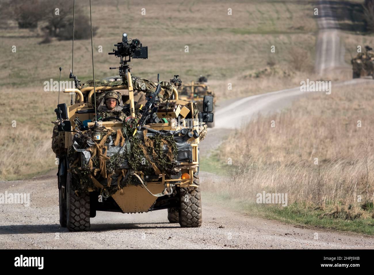 british army Supacat Jackal 4x4 rapid assault, fire support and ...