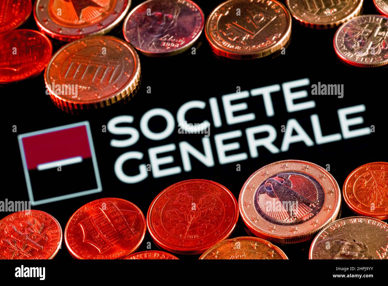 Societe generale logo hi-res stock photography and images - Alamy
