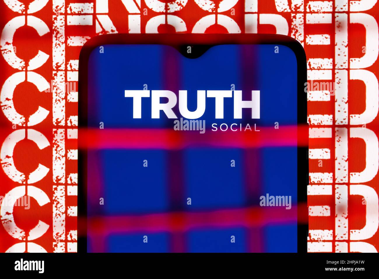 Truth social logo hi-res stock photography and images - Alamy