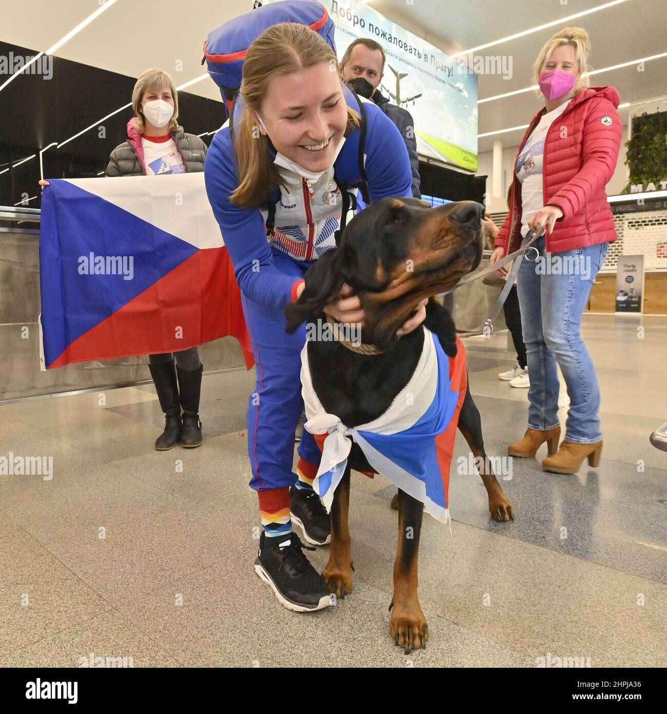 Prague, Czech Republic. 21st Feb, 2022. Czech alpine skier Tereza Nova ...