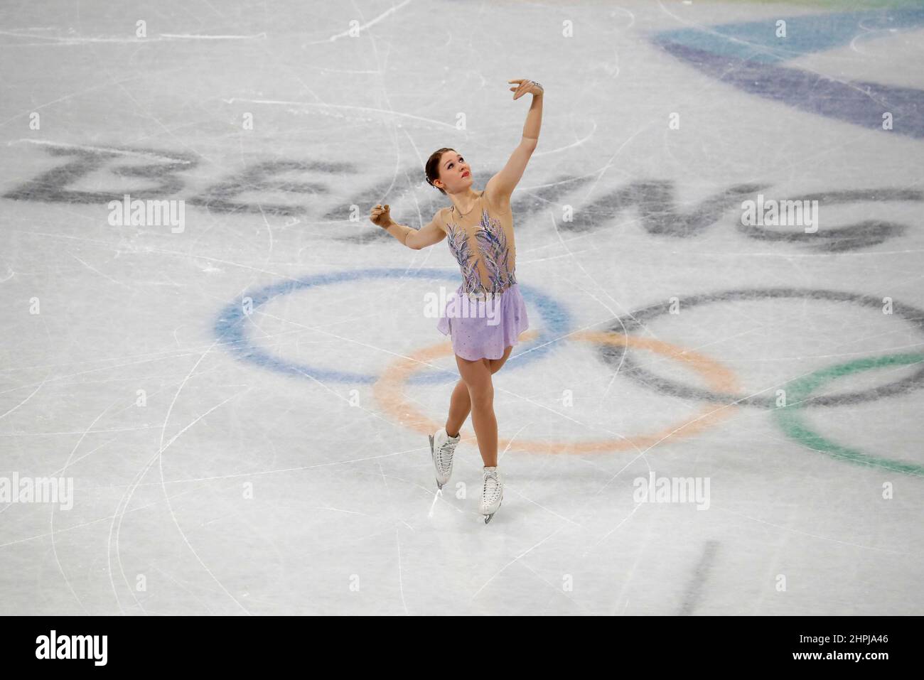 Beijing, Hebei, China. 15th Feb, 2022. Jenni Saarinen (FIN) in the ...