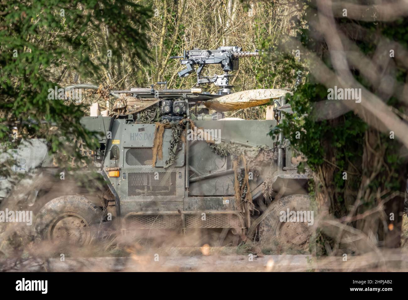 british army Supacat Jackal 4x4 rapid assault, fire support and ...