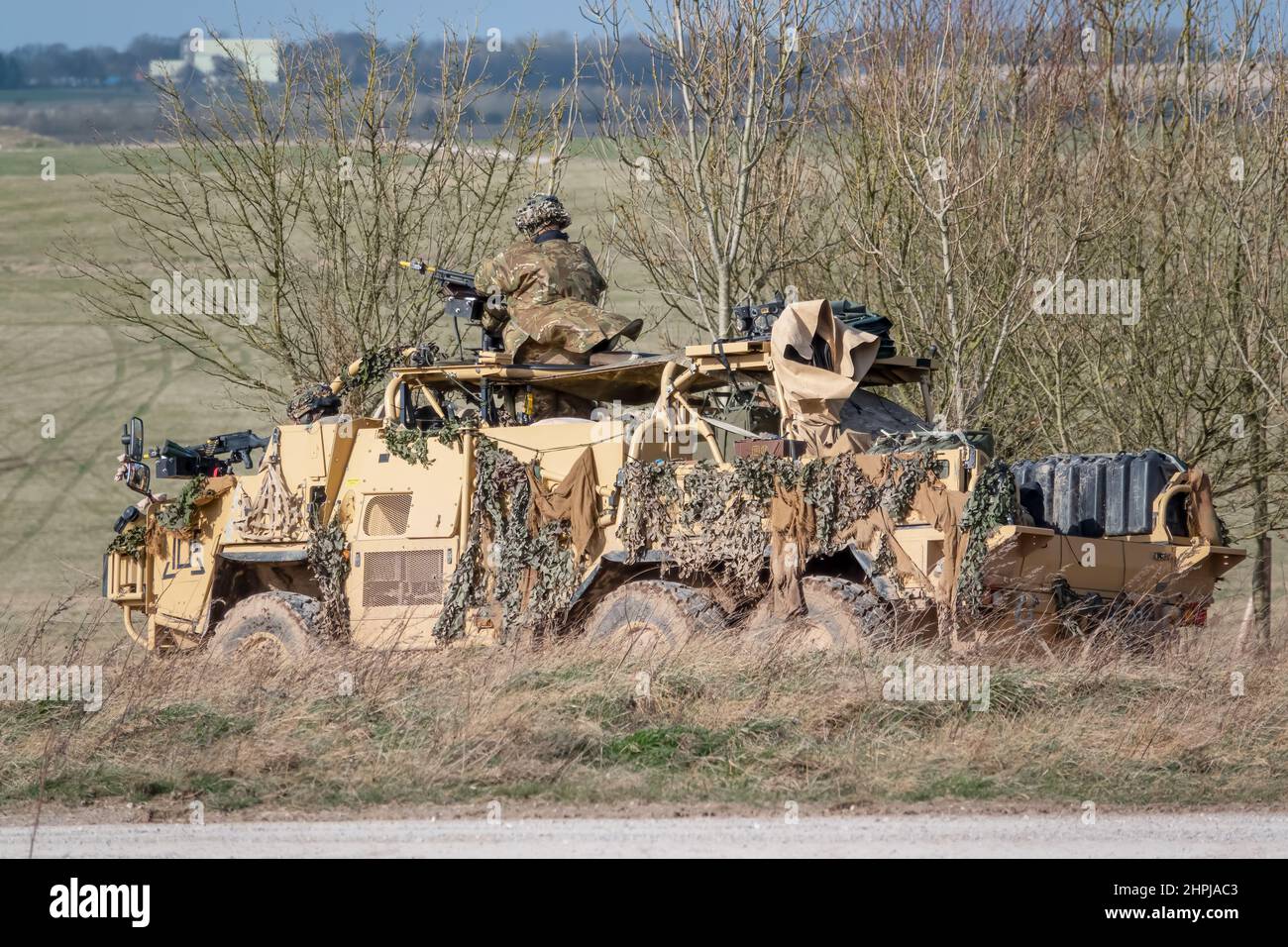 British army vehicle coyote hi-res stock photography and images - Alamy
