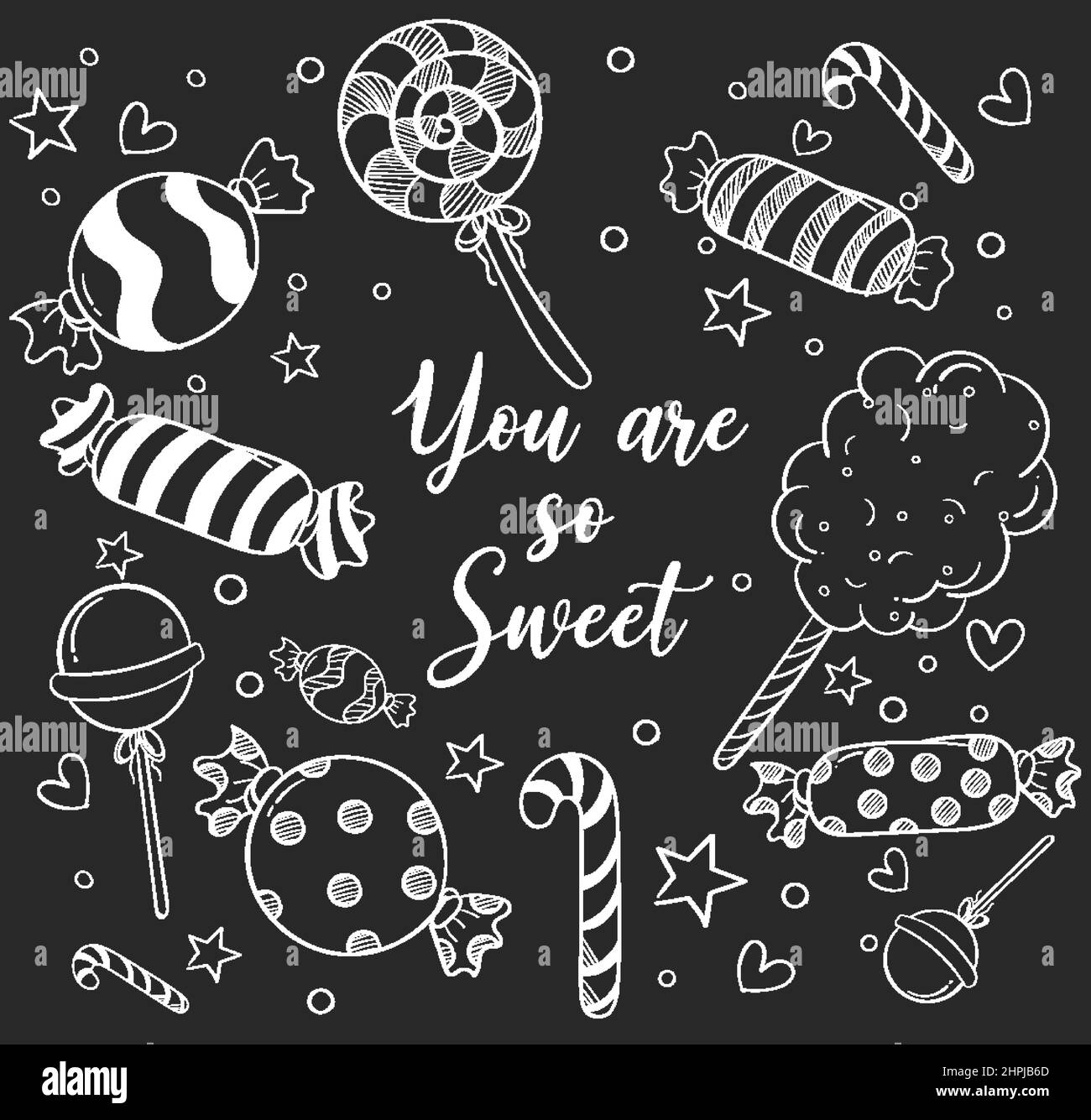 Hand drawn doodle icons set illustration Stock Vector Image & Art - Alamy