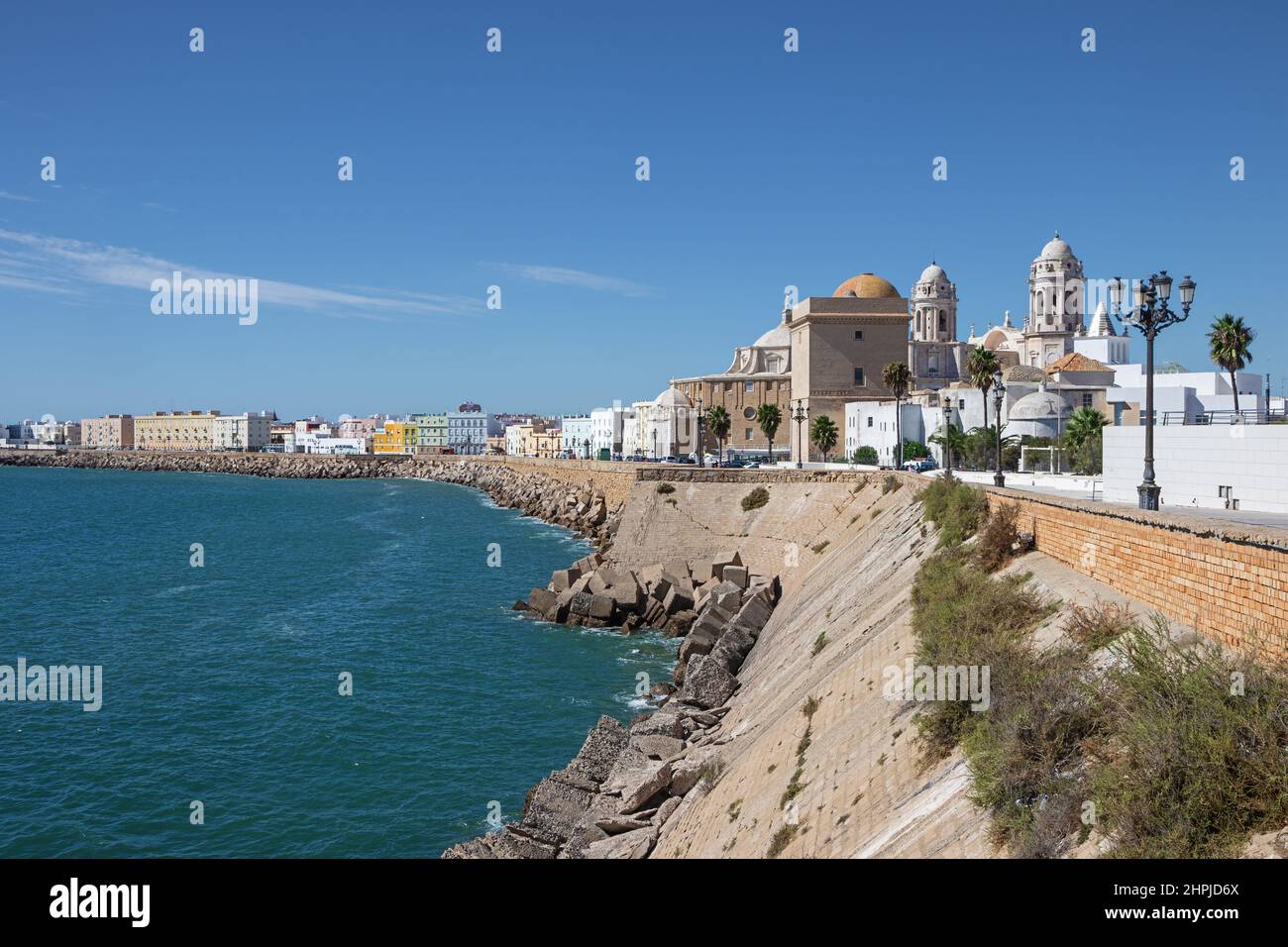 Cityscape famous cathedral cadiz hi-res stock photography and images ...