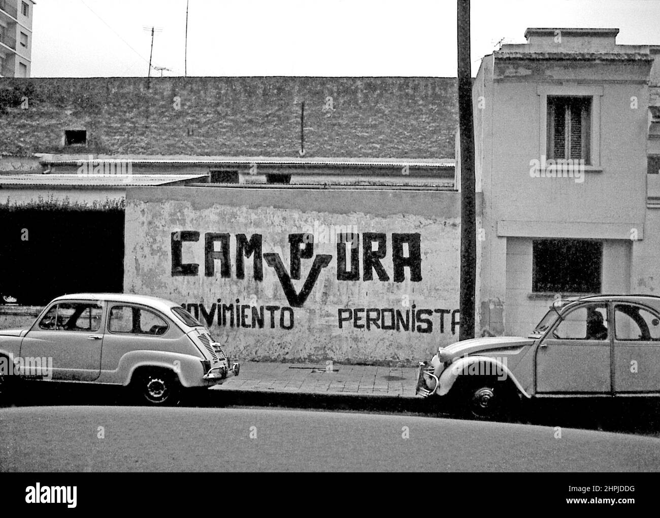 ARG 256B Mar Del Plata Argentina 1973 Campora Presidente presidential ...